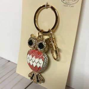 Accessories | Owl Key Ring Nwt Or Bag Charm | Poshmark